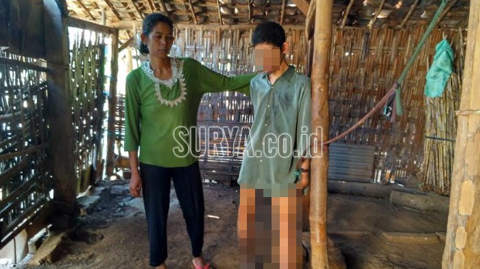 Trenyuh, Pria di Tuban Diikat Tangan Kakinya dan Tinggal di Ruangan Sempit, Ia Sering Lakukan ...