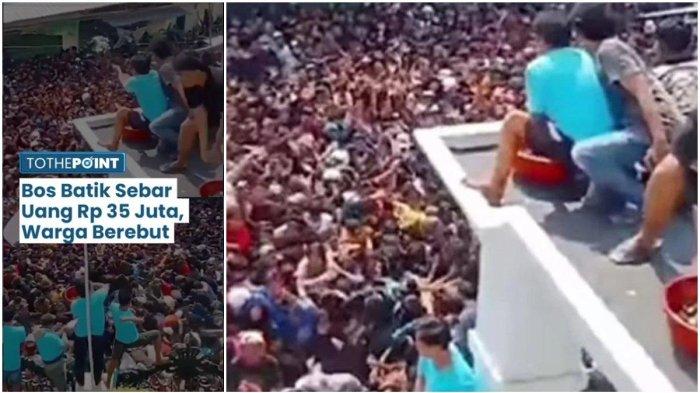 Demi Tradisi Udik Udik, Juragan Batik Di Pekalongan Sebar Uang Rp35 ...