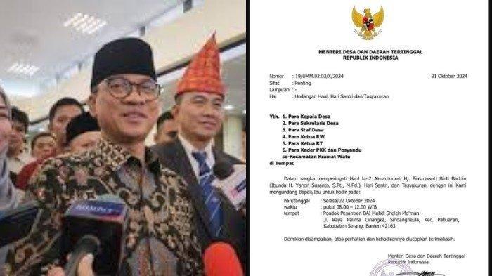 Prof Mahfud MD Senggol Mendes Yandri Soal Undangan Haul Ibunya Pakai Kop Surat Kementerian ...