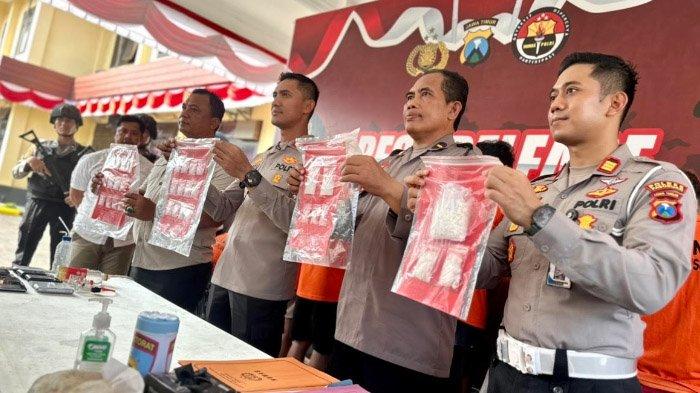 6 Bulan Ungkap Kasus Narkoba Polres Pasuruan Amankan Ganja 1 Kg Hingga