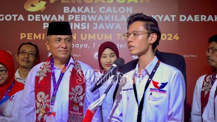 Antarkan 120 Bacaleg Perindo untuk DPRD Jatim, Mas Kiai : Kami Datang ...