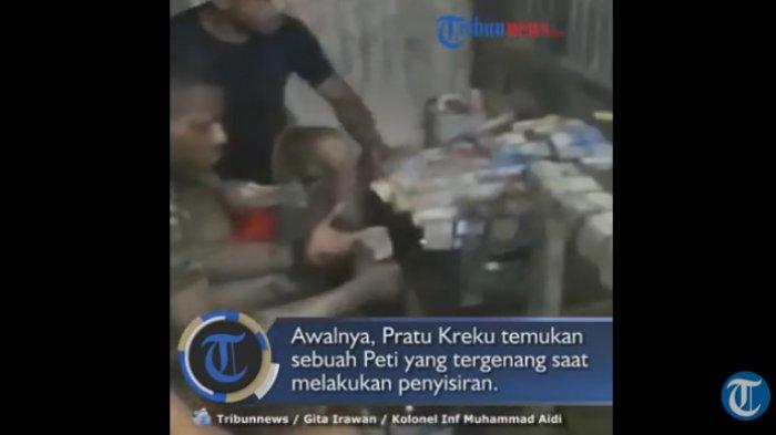 VIRAL VIDEO Prajurit TNI AD Cuci Uang 1 Peti Persembahan Gereja, Tak ...