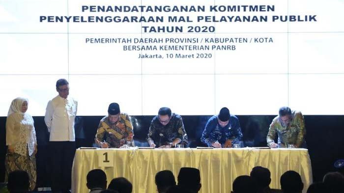 Pemkab Gresik Tandatangani Komitmen Pelayanan Publik dengan Berdirinya MPP di Kemenpan-RB ...
