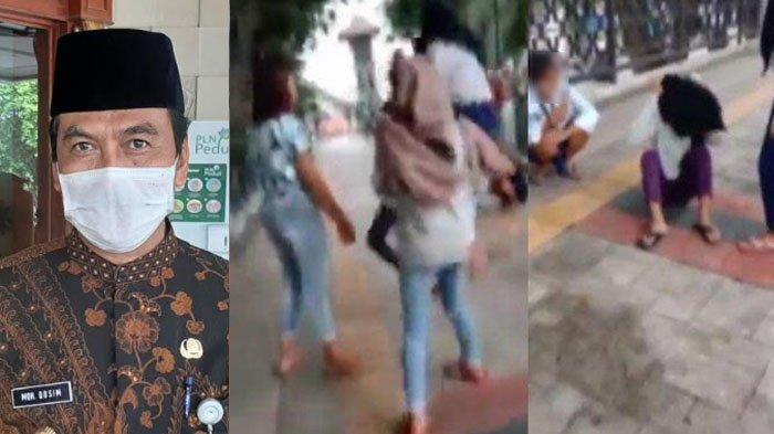7 Pelaku Bullying di Alun-alun Gresik Diamankan 4 Jam Usai Video Viral, Kini Jalani Pemeriksaan ...