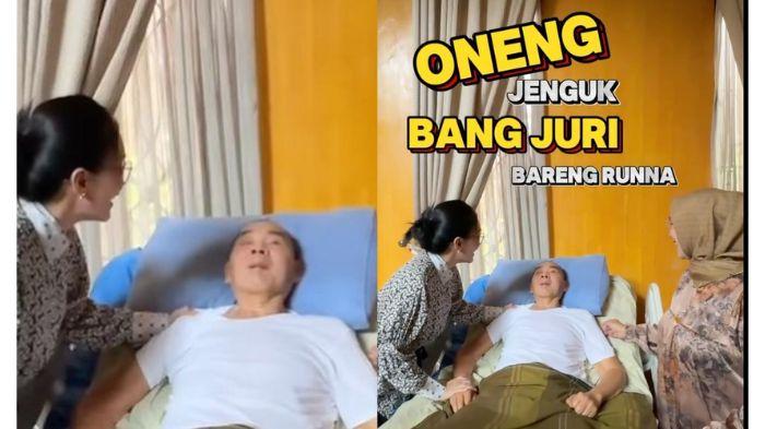 Tawa dan Senyum Mat Solar Ketemu Rieke Diah Pitaloka Meski Terbaring Lemas, Keluarga: Momen ...