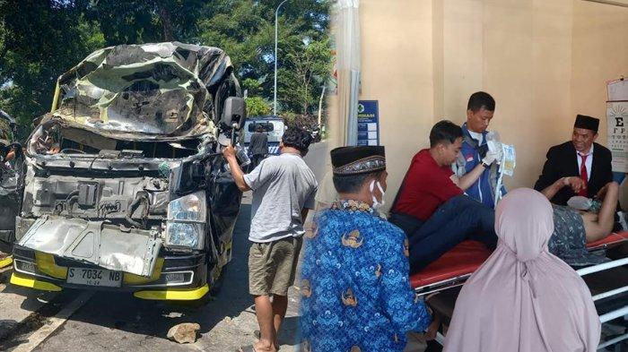 2 Orang Meninggal dari 22 Korban Kecelakaan Elf PT Sehati Surabaya karena Rem Blong di Gunung ...