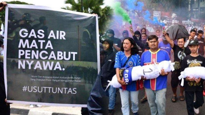 5 Fakta 40 Hari Tragedi Arema FC: Pecat Penembak Gas Air Mata hingga ...