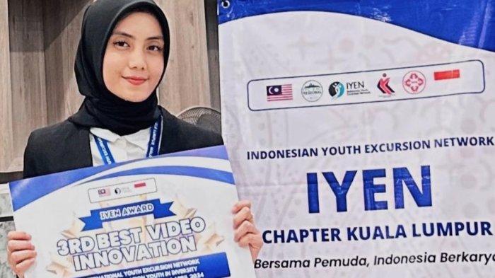 Angela Clarisa dari UB Malang Raih 3rd Best Video Project di Malaysia ...