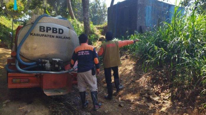 2,6 Juta Liter Air Bersih Didistribusikan BPBD Kabupaten Malang untuk Warga Terdampak Kekeringan ...