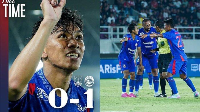 Liga 1: Beda dengan Persik Kediri, Arema FC Putus Tren Negatif dengan Kemenangan Lawan Persis ...