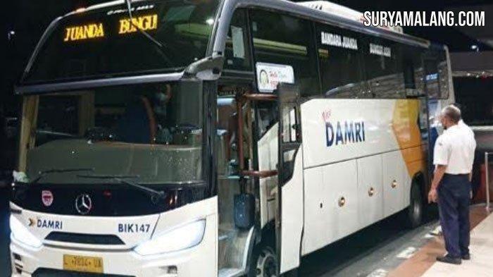 Daftar Harga Karcis Bus DAMRI ke Bandara Juanda dari Sidoarjo, Gresik ...