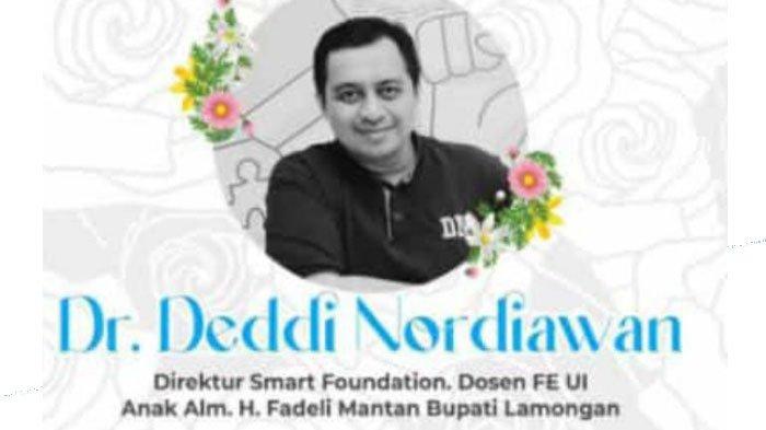Anak Mantan Bupati Lamongan Jadi Dosen UI Mangkat Dalam Usia 46 Tahun ...