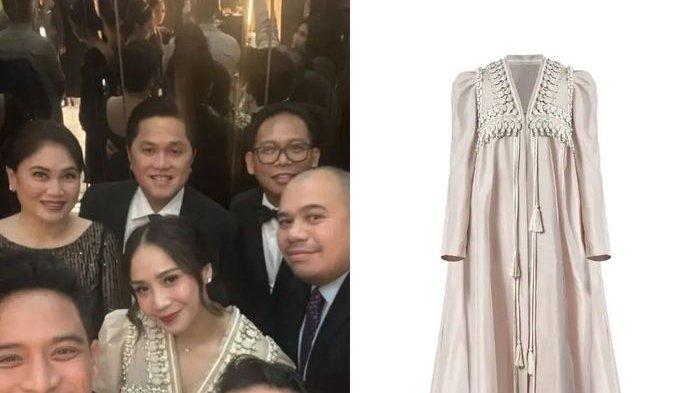 Gaya Nagita Slavina Foto Bareng Erick Thohir, Istri Raffi Ahmad Pakai Gaun Mewah Harga Puluhan ...