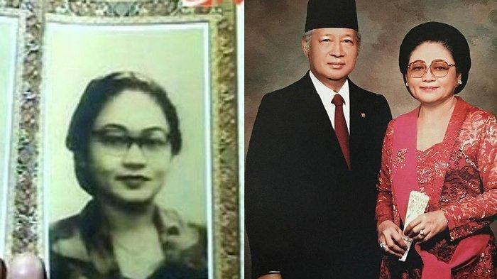 Foto Masa Muda Ibu Tien Sebelum Menikahi Presiden Soeharto, Disebut ...