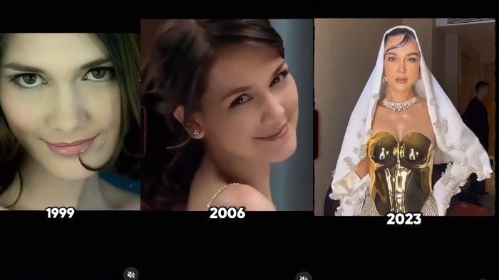 Foto Transformasi Luna Maya Sejak Tahun 1999, Bukti Cantik Natural Sejak Lahir Tanpa Operasi ...