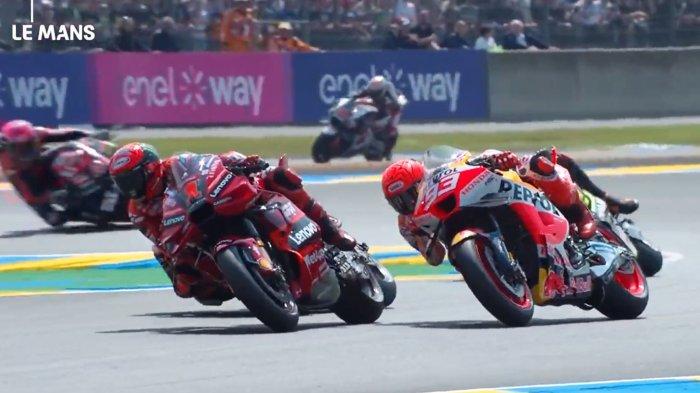 LInk Live Streaming Siaran Langsung MotoGP Prancis 2023 Trans 7 Minggu 19.00 WIB, Duel Juara ...