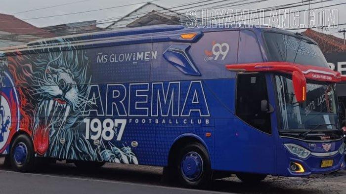 Arema FC Dapat Hibah Bus Ini, Berguna saat Terpaksa Bermarkas di Luar ...