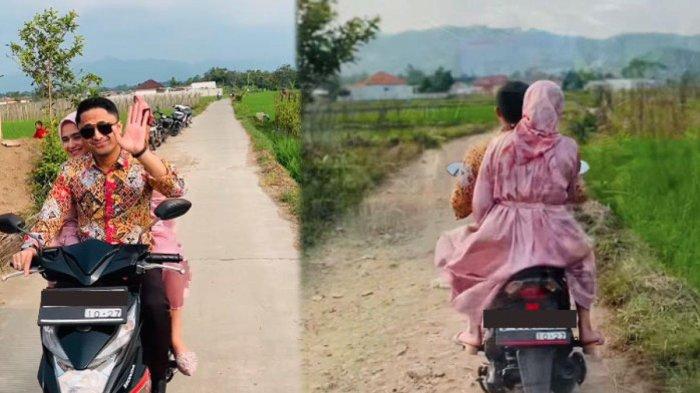 Sosok Artis Boncengan Motor ke Kondangan Saat Jadi Pejabat, Berdua Sama Istri Lewat Jalan Rusak ...