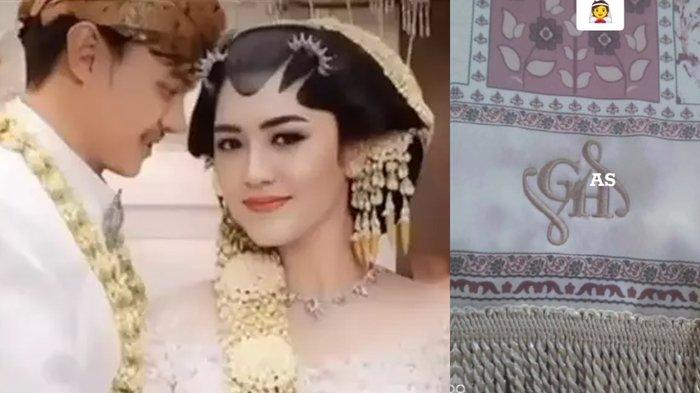Isi Souvernir Pernikahan Happy Asmara dan Gilga Hahid, Unik Ada Sajadah dengan Bordir Logo GH ...