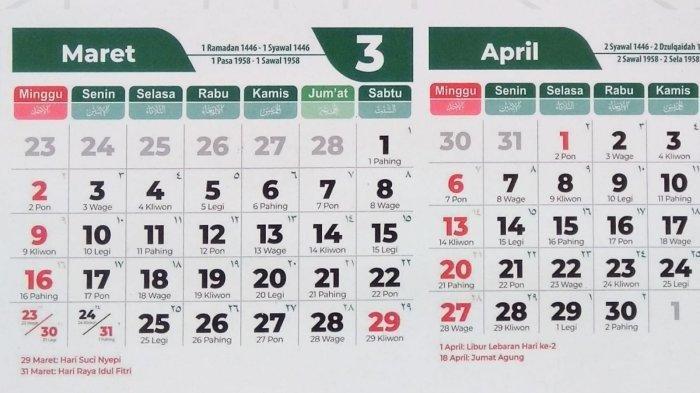 Jadwal Libur Sekolah Saat Ramadan dan Tanggal Cuti Bersama Lebaran 2025, Catat Untuk Persiapan ...