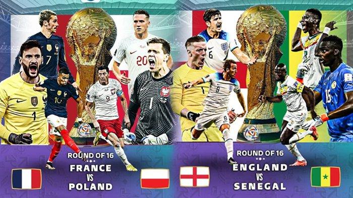Jadwal Bola Hari Ini: Perancis Vs Polandia di Piala Dunia 2022, Inggris Vs Senegal Live SCTV ...