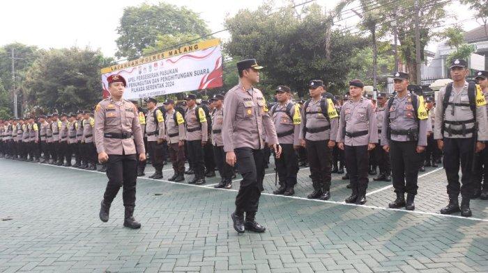 Polres Malang Kerahkan 8 Ribu Personel untuk Amankan TPS saat Pilkada Kabupaten Malang 2024 ...