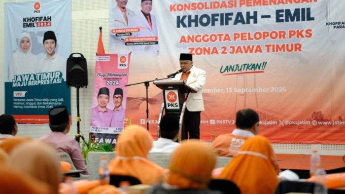 Pilgub Jatim 2024, PKS Targetkan Kemenangan Besar Khofifah-Emil di Tapal Kuda - Suryamalang.com