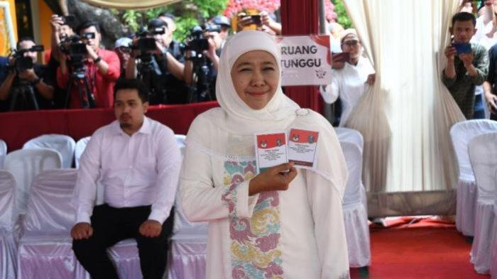 Hasil Pilgub Jatim 2024 : Khofifah Menang Telak di TPS 19 Wonocolo ...