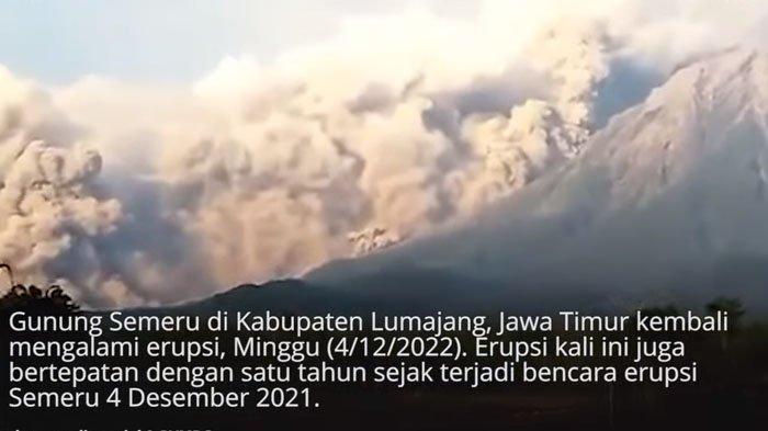 Sejarah Erupsi Gunung Semeru Sampai Sekarang, Terjadi Sejak Tahun 1818 dan Ada yang Makan Korban ...