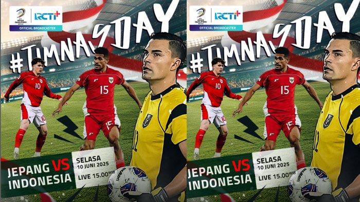 LINK LIVE STREAMING Timnas Indonesia Vs Jepang di RCTI Sore Ini, Kick Off Pukul 17.35 WIB ...