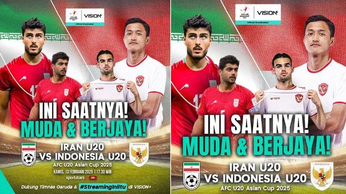 LINK Live Streaming Timnas Indonesia Vs Iran di Piala Asia U-20 2025, Kick Off Pukul 18:30 WIB ...
