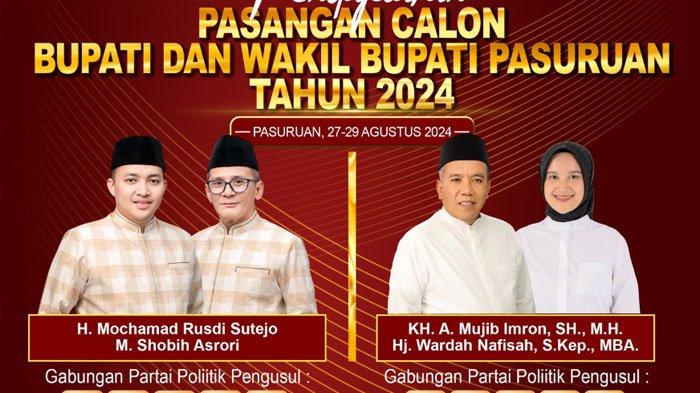 LINK Real Count KPU Pilkada Kabupaten Pasuruan 2024, Gus Mujib atau Rusdi Siapa Lebih Unggul ...