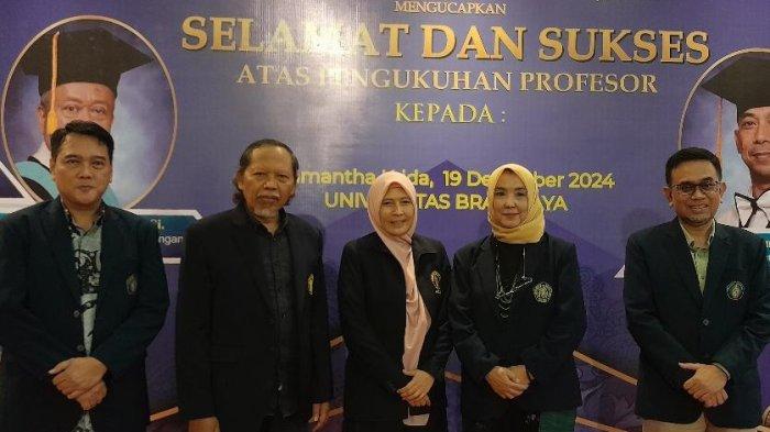 9 Guru Besar Baru Universitas Brawijaya Malang Dikukuhkan - Suryamalang.com