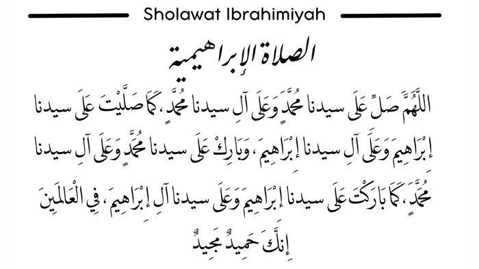 Lirik Sholawat Ibrahimiyah Tulisan Arab, Latin dan Terjemahan Bahasa ...