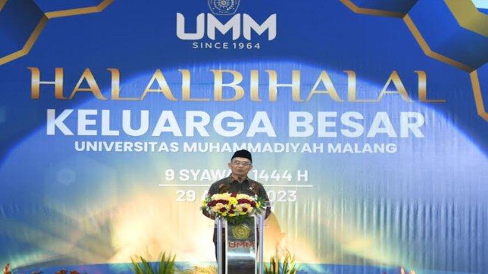 Filosofi Kupat dalam Tausiah Halal Bihalal Universitas Muhammadiyah Malang - Suryamalang.com