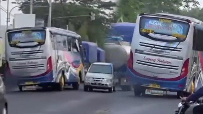 Nasib Sopir Bus Sugeng Rahayu Viral Ngebut Ugal-ugalan Disanksi, Salip Truk Tangki Salah ...