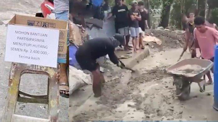 Nasib Warga Nekat Utang hingga Iuran Rp 12 Juta Demi Perbaiki Jalan Rusak, 10 Tahun Pemerintah ...