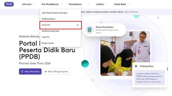 Pengambilan PIN PPDB SMA, SMK dan SLB Negeri Dibuka Hari Ini ...