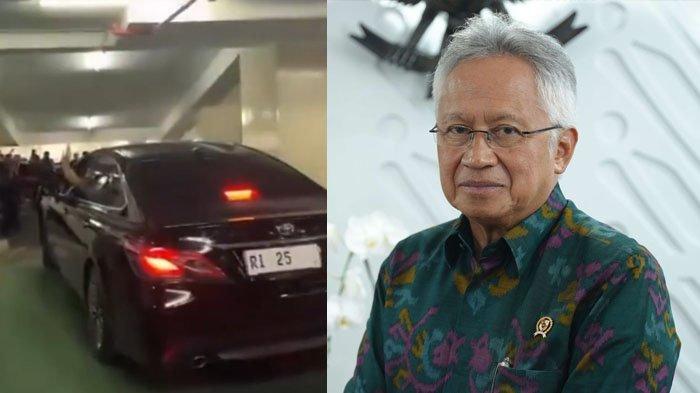 Penampakan Mobil RI 25 Milik Menteri Satryo Diadang Pegawai Kemendikti ...
