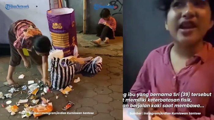 Perjuangan Sri Disabilitas Pungut Sampah hingga Malam Demi Nafkah ...