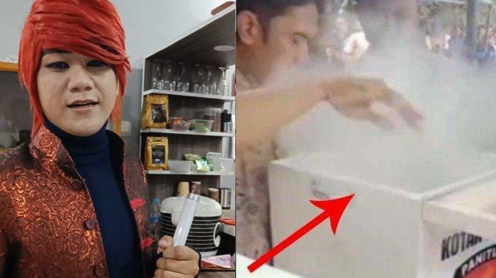 Pesulap Merah Turun Tangan Bongkar Rahasia Kotak Suara Berasap di Tangerang, Viral Dikira Ulah ...