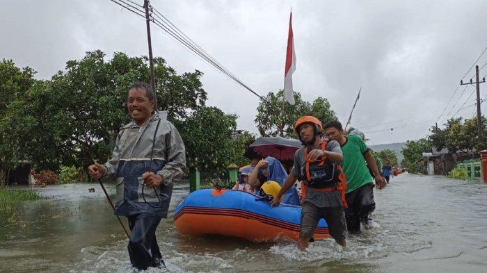 5 Desa Di Kecamatan Sutojayan Blitar Terendam Banjir Setinggi Leher