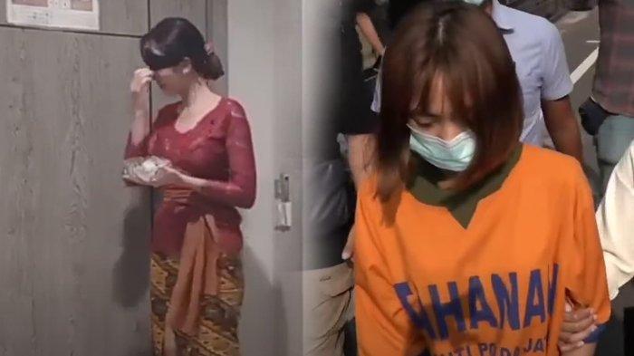 Postingan Icha Ceeby Si Cewek Kebaya Merah Sebelum Ditangkap Bangga Kontennya Viral Bikin Heboh