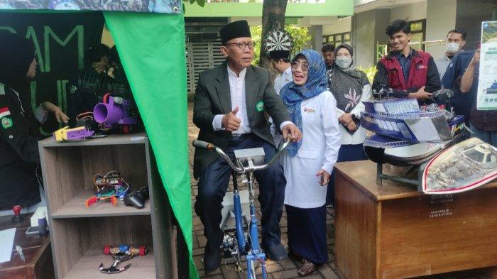 Inovasi Mahasiswa Fakultas Teknik Unisma, Sepeda Statis Bisa Hasilkan ...
