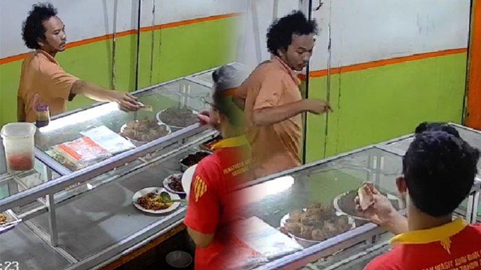 Sosok Pria Viral Makan di Warteg Cuma Bayar Rp 5 Ribu Harusnya Rp 35 Ribu Ditangkap, Pergi ...