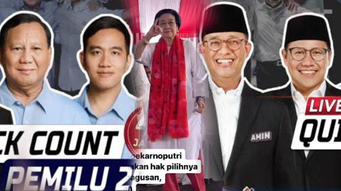 Suara Anies-Muhaimin Menang di TPS Megawati Nyoblos, Prabowo-Gibran ... Suara Anies-Muhaimin Menang di TPS Megawati Nyoblos, Prabowo-Gibran ...