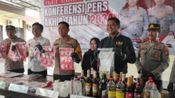 Ungkap Kasus Narkoba Polres Trenggalek Selama Tahun 2024 Naik, Peredaran Sabu-sabu Meningkat ...