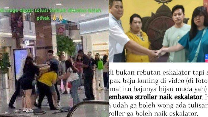 Viral Pengunjung Saling Pukul di Depan Eskalator Mall di Surabaya ...