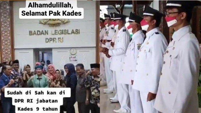 Viral Pak Kades Girang Jabatan Bisa Diperpanjang Sampai 18 Tahun, Sudah Disahkan Baleg DPR RI ...
