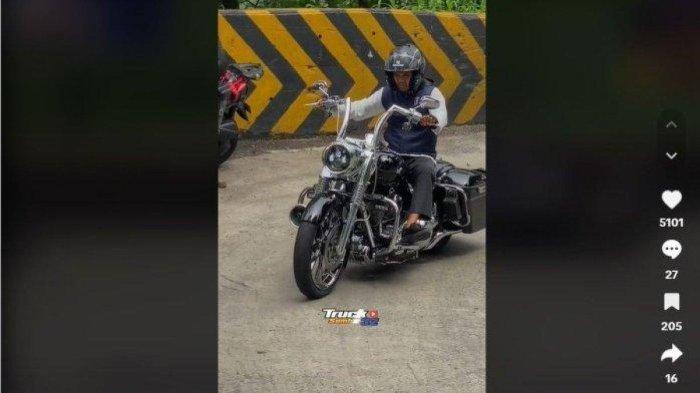 Gaya Ustaz Abdul Somad Naik Motor Harley Davidson di Pegunungan Viral ...